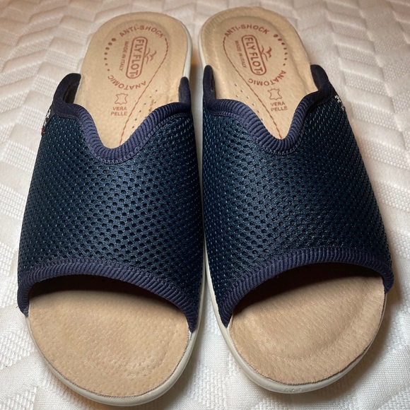 Fly Flot | Shoes | Fly Flot By Vera Pelle Made In Italy Anatomic Slide ...